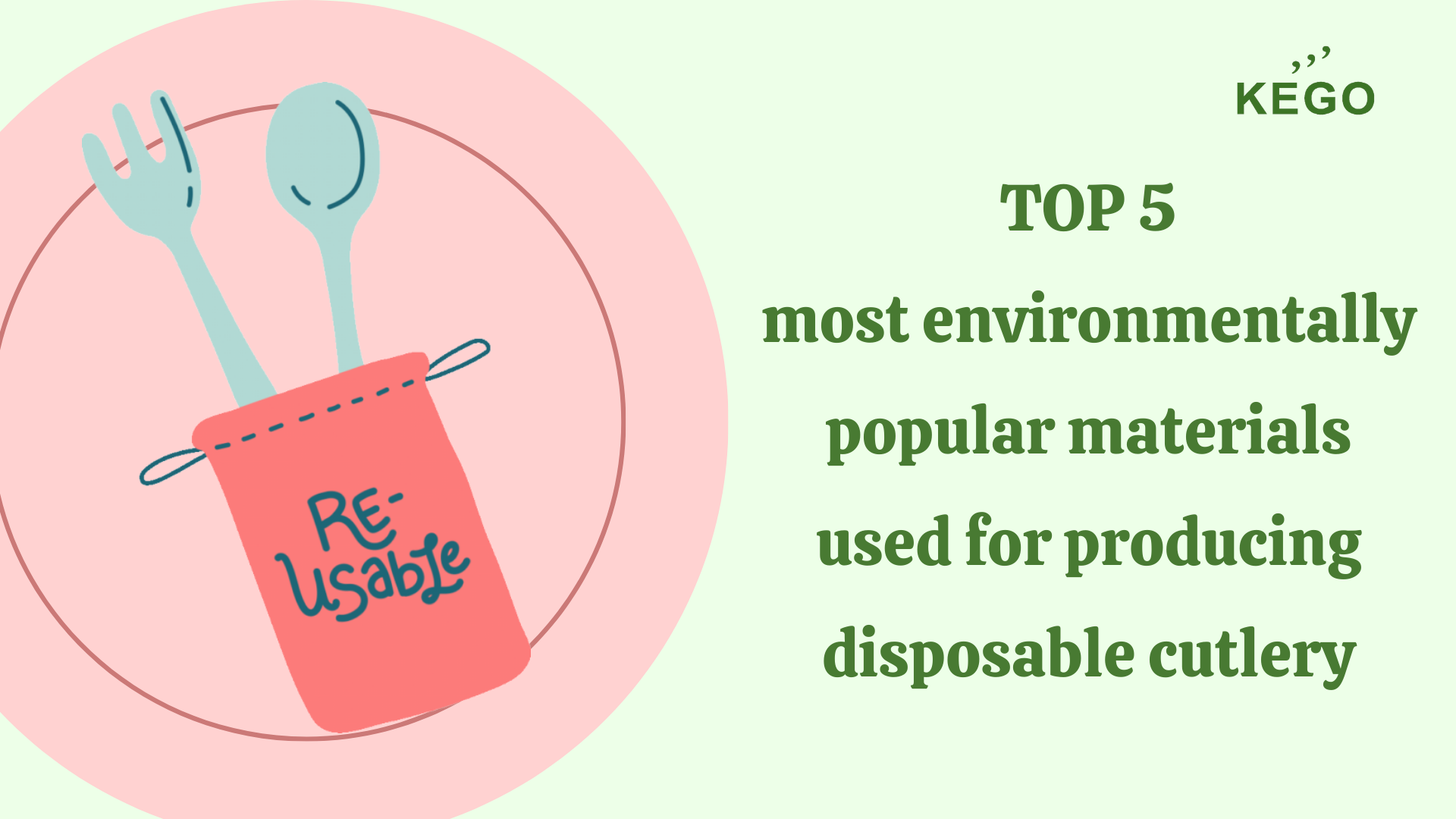 Top 5 most environmentally popular materials used for producing ...